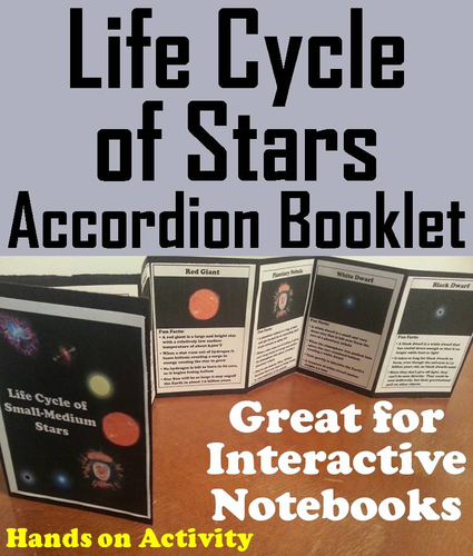 Life Cycle of Stars Task Cards and Activities Mini Bundle | Teaching ...