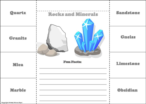 Rocks and Minerals Lapbook | Teaching Resources
