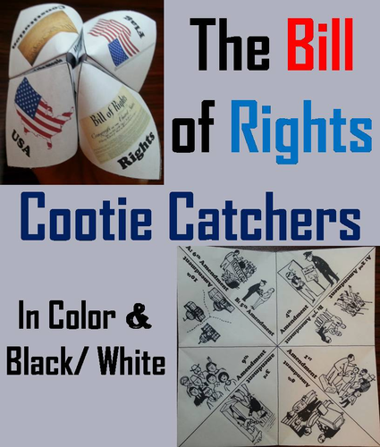 Bill of Rights Task Cards and Activities Bundle | Teaching Resources