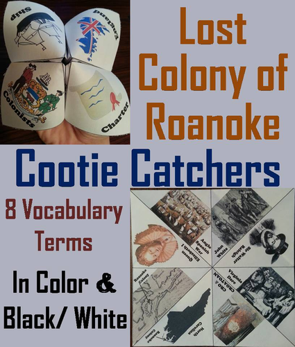 The Lost Colony of Roanoke Task Cards and Activities Bundle | Teaching ...
