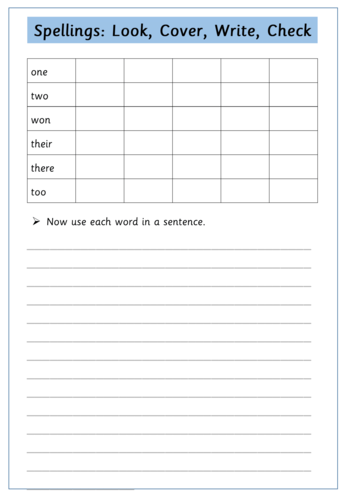 Year 2 Homophones Worksheet | Teaching Resources