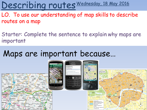 Map Skills - Describing Routes - Catch the Criminal | Teaching Resources