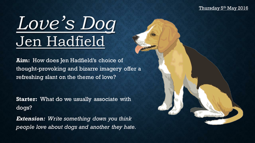 Loves Dog | Teaching Resources