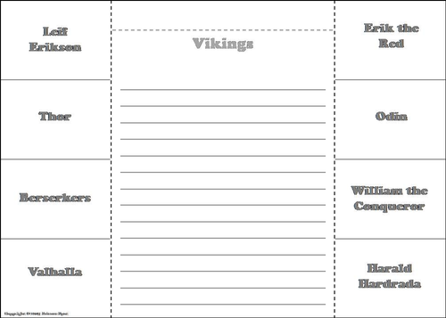Vikings Lapbook | Teaching Resources