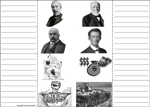 Gilded Age Lapbook | Teaching Resources