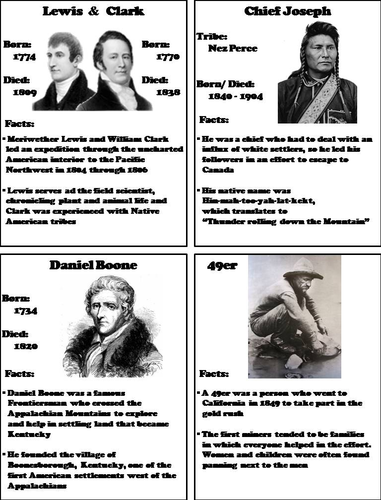 Westward Expansion Accordion Booklet | Teaching Resources