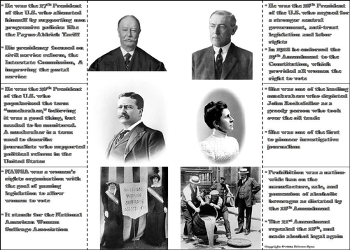 Progressive Era Lapbook | Teaching Resources