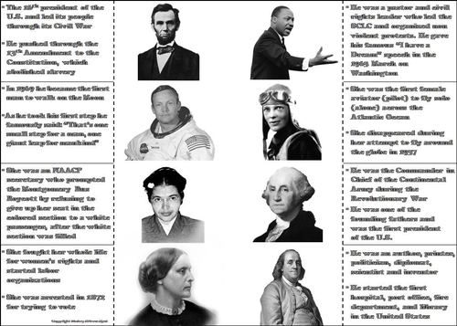 American Heroes Lapbook | Teaching Resources