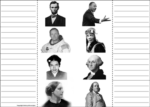 American Heroes Lapbook | Teaching Resources