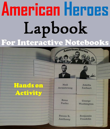American Heroes Lapbook | Teaching Resources