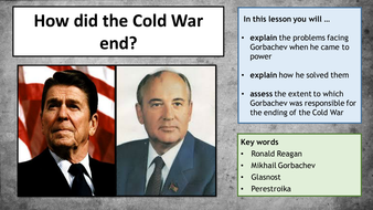 Cold War - End of the Cold War (Gorbachev, Reagan, Fall of the Berlin ...