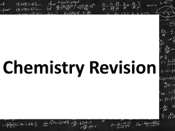 GCSE Chemistry Revision (Foundation) | Teaching Resources