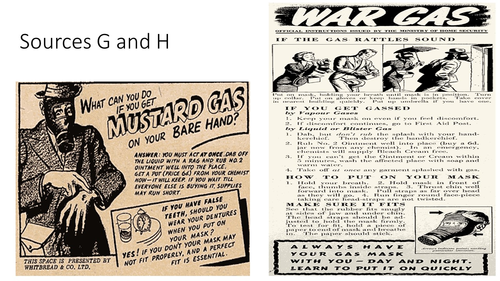 The Home Front: Gas Masks | Teaching Resources