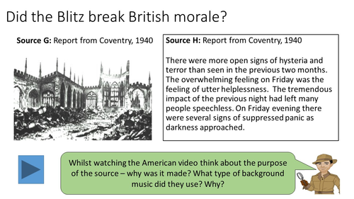 The Home Front: The Blitz | Teaching Resources