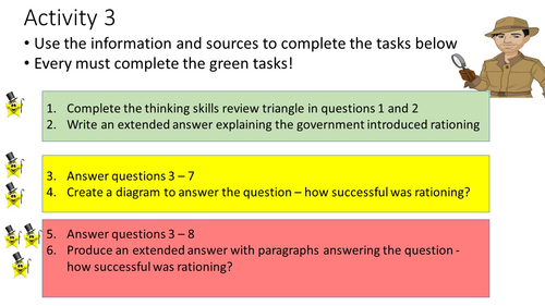 The Home Front: Rationing | Teaching Resources