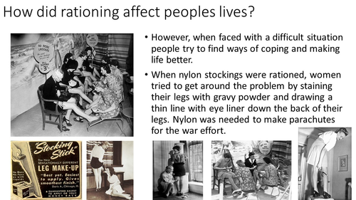 The Home Front: Rationing | Teaching Resources