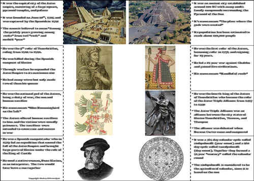 Aztec Empire Lapbook | Teaching Resources