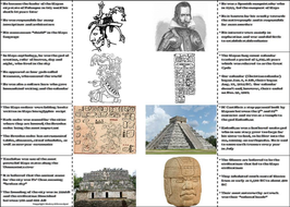 Maya Civilization Lapbook | Teaching Resources