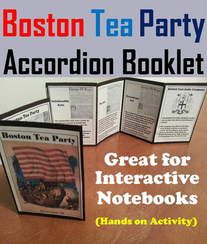 Boston Tea Party Task Cards and Activities Bundle | Teaching Resources