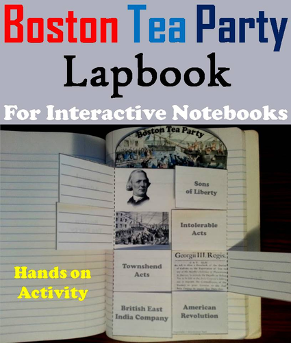 Boston Tea Party Lapbook | Teaching Resources
