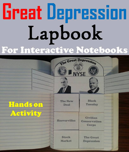 Great Depression Lapbook | Teaching Resources