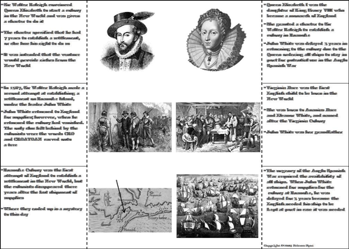 Lost Colony of Roanoke Lapbook | Teaching Resources