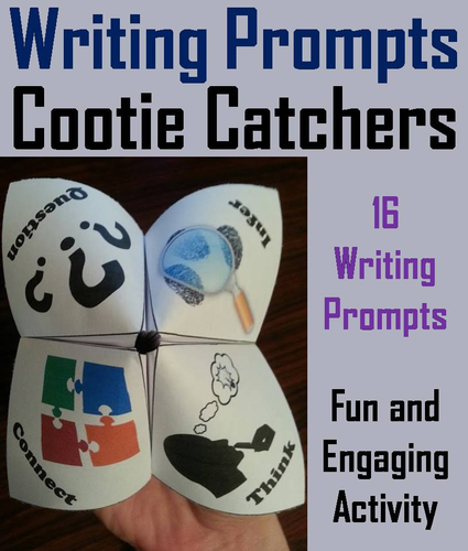 Writing Prompts Cootie Catchers | Teaching Resources