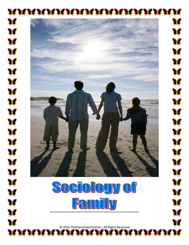 Sociology of Family Bundle | Teaching Resources