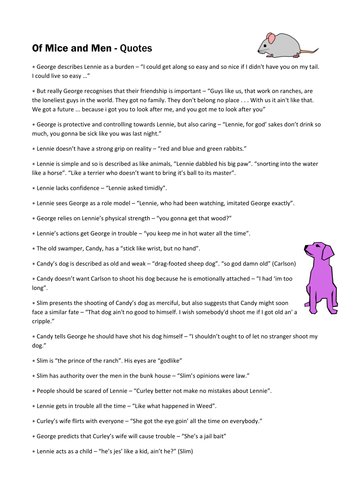 Of Mice and Men revision lesson pack | Teaching Resources
