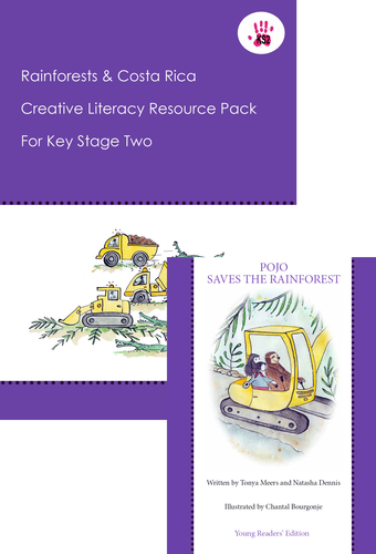 Rainforests & Costa Rica KS2 6 weeks of lesson plans and story book ...