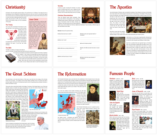 Christianity | Teaching Resources