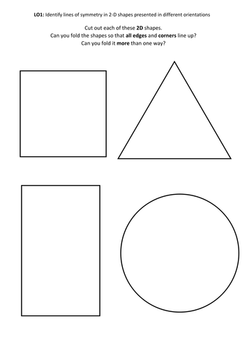 Year 4: Symmetry (Lesson 1) | Teaching Resources