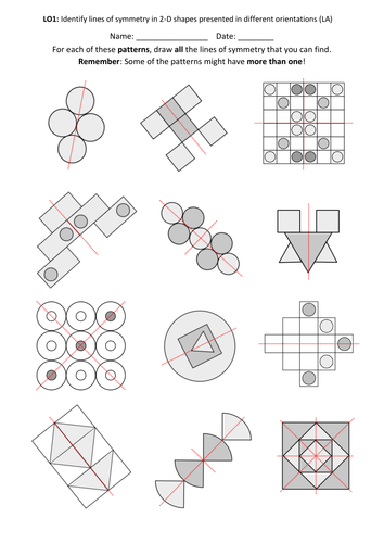 Year 4: Symmetry (Lesson 3) | Teaching Resources