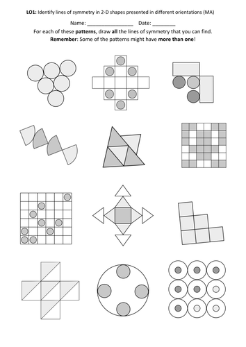 Year 4: Symmetry (Lesson 3) | Teaching Resources