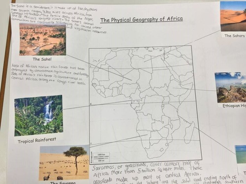 Physical Features of Africa | Teaching Resources