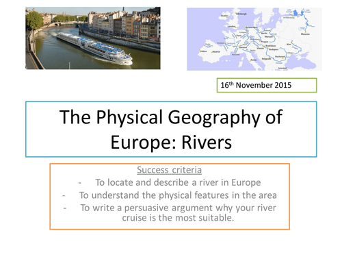 Europe: Physical and Human Features | Teaching Resources