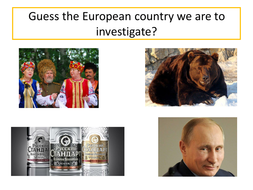 Russia Human Features | Teaching Resources