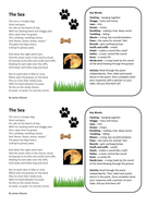 A Differentiated Poetry Lesson: Analysing'The Sea' by James Reeves ...