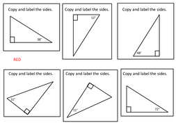 Introduction to Trigonometry MAGIC BOX ACTIVITY | Teaching Resources