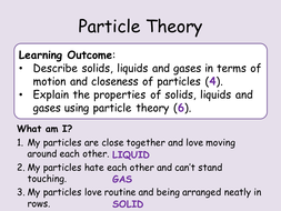KS3 Particles | Teaching Resources