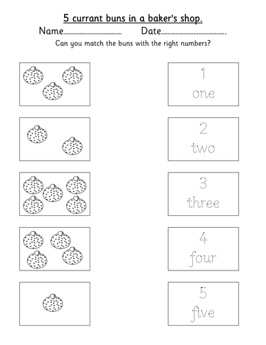 5 Currant Buns Resource Pack by smithy123 - Teaching Resources - TES