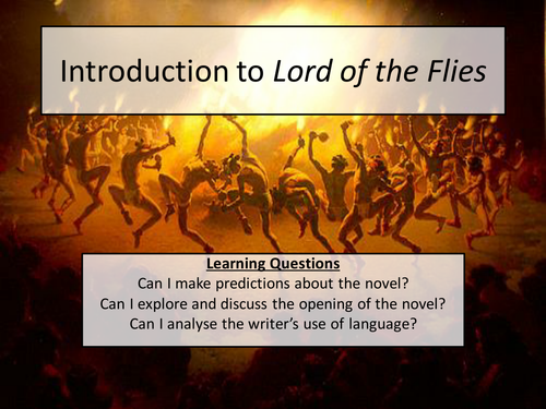 Introduction to Lord of the Flies | Teaching Resources