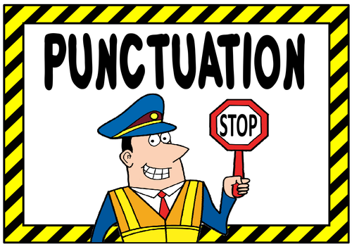 18 PUNCTUATION POLICE POSTERS- A4 LITERACY ENGLISH KEY STAGE 1 KEY ...