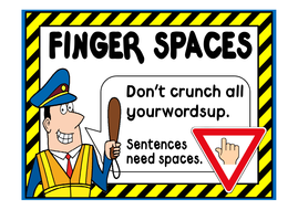 18 PUNCTUATION POLICE POSTERS- A4 LITERACY ENGLISH KEY STAGE 1 KEY ...