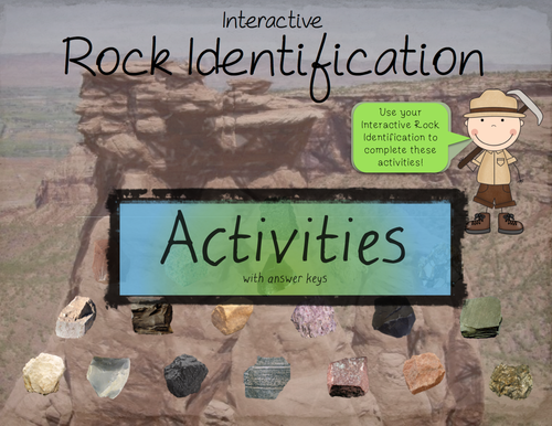 INTERACTIVE ROCK IDENTIFICATION | Teaching Resources