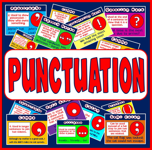 *ENGLISH BUNDLE KS3-4* ACTIVITIES, GAMES, TASKS,, STARTERS, PUNCTUATION ...