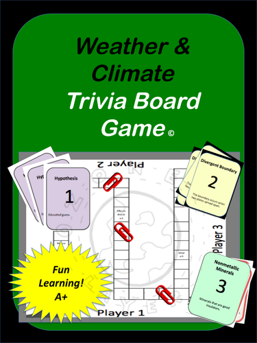 Science Trivia Board Games Bundle | Teaching Resources