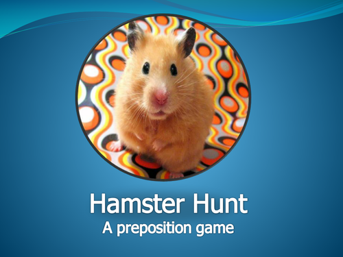 Prepositions of place game - Hamster Hunt | Teaching Resources