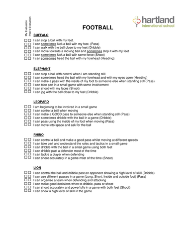 PE and swimming Assessment for learning booklet | Teaching Resources