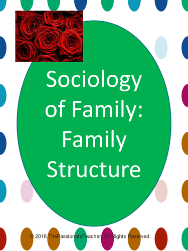 Sociology of Family Bundle | Teaching Resources